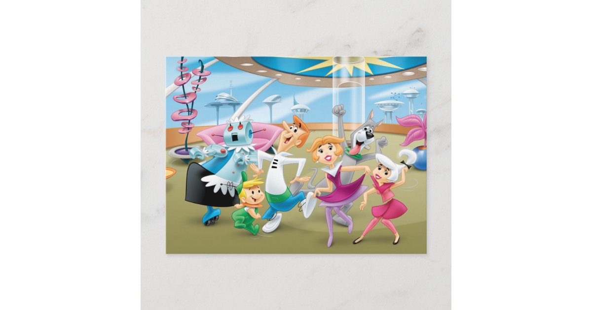 The Jetsons | Family Dance Party Postcard | Zazzle