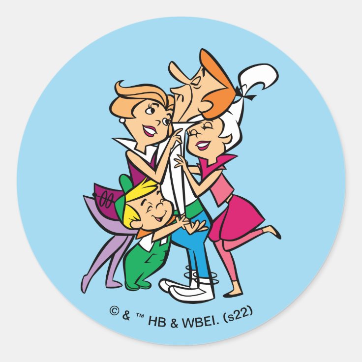 The Jetsons | The Family Classic Round Sticker | Zazzle