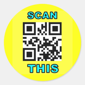 Funny Qr Code Stickers | Zazzle