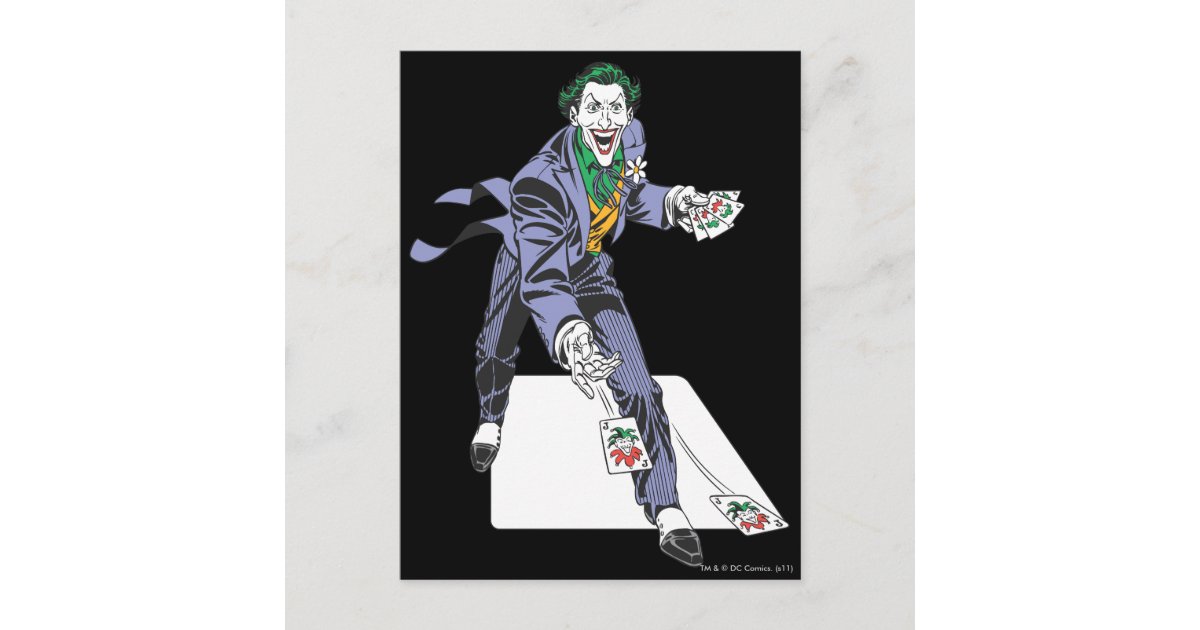 The Joker Casts Cards | Zazzle