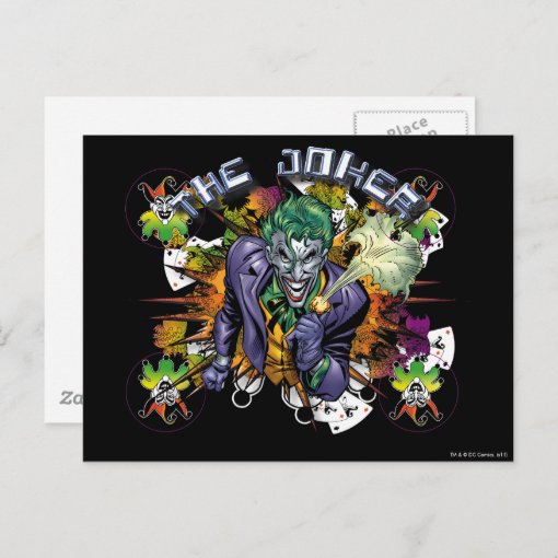 The Joker - Explosion Postcard | Zazzle