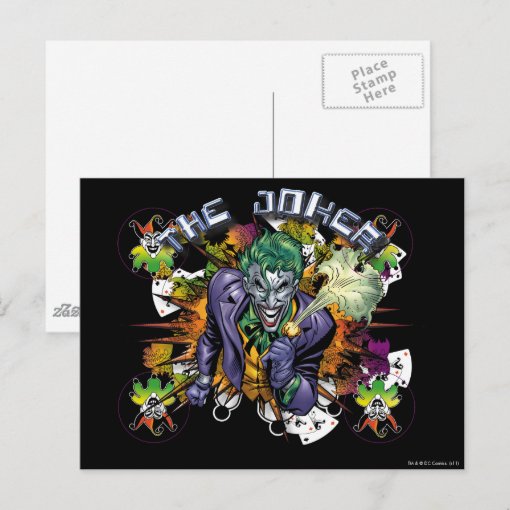 The Joker - Explosion Postcard | Zazzle