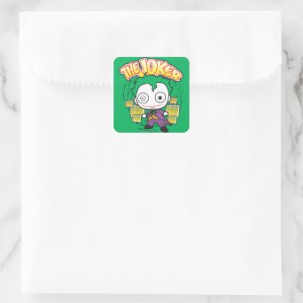 The Joker - Mini Square Sticker | Zazzle