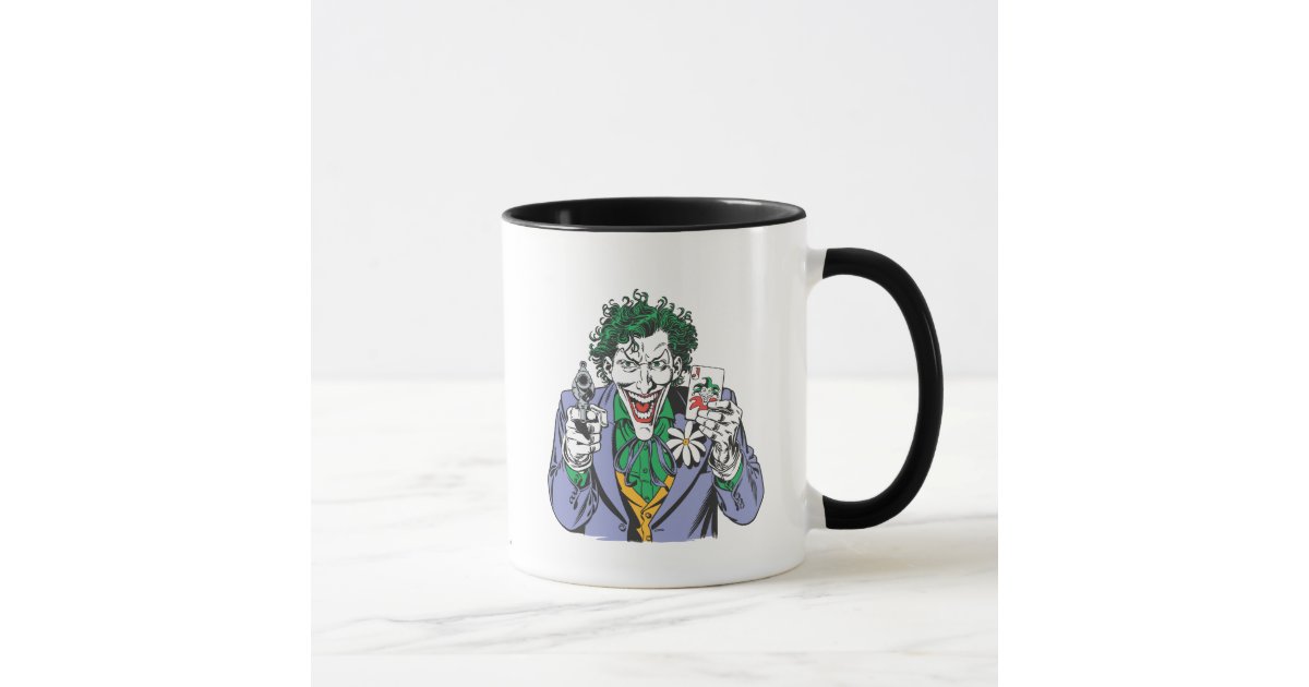 The Joker Points Gun Mug | Zazzle