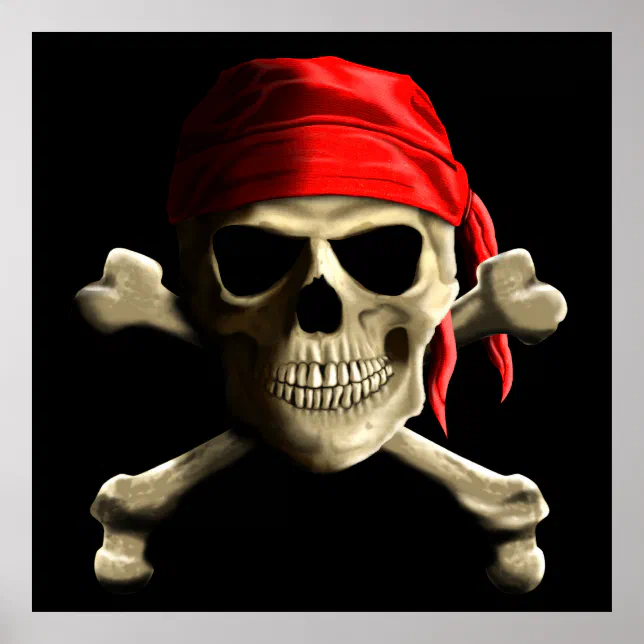 The Jolly Roger Poster | Zazzle