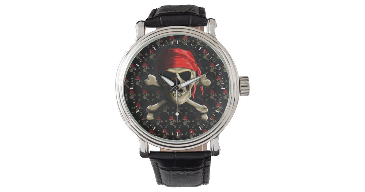 The Jolly Roger Watch | Zazzle