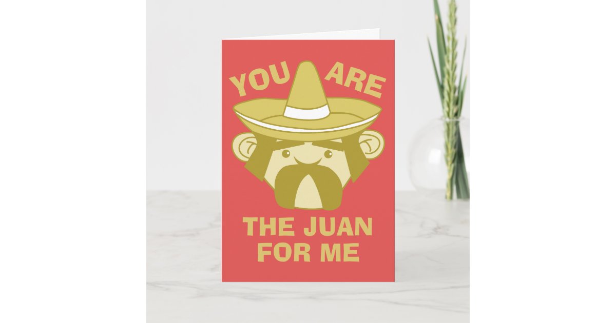 The Juan For Me Holiday Card | Zazzle