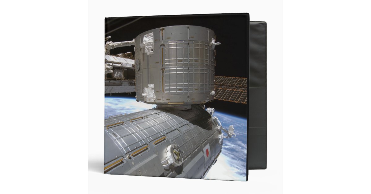 The Kibo Japanese Pressurized Module 2 Binder | Zazzle
