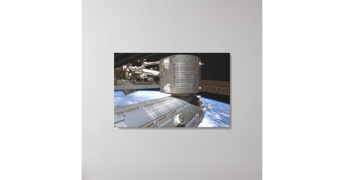 The Kibo Japanese Pressurized Module 2 Canvas Print | Zazzle