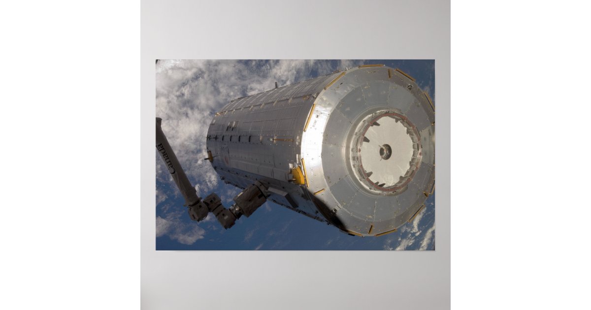 The Kibo Japanese Pressurized Module 3 Poster | Zazzle