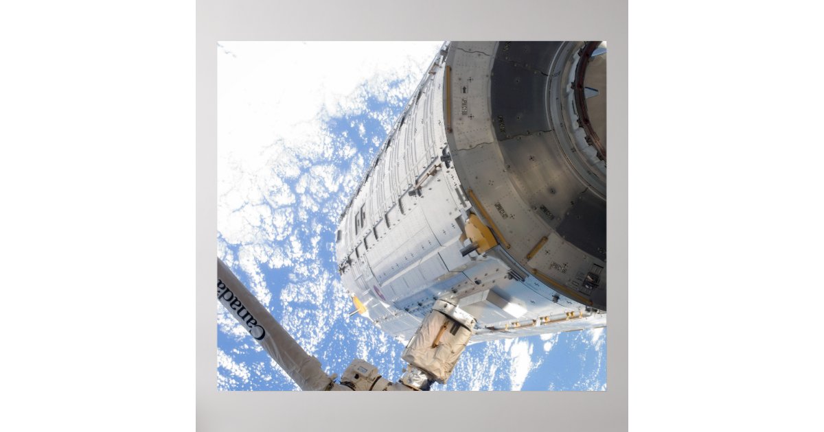 The Kibo Japanese Pressurized Module Poster | Zazzle
