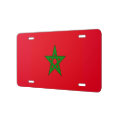 the kingdom of Morocco flag License Plate | Zazzle