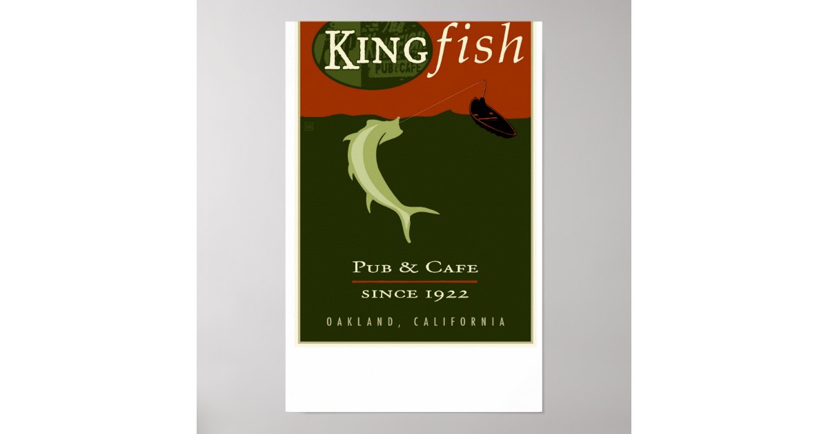 the Kingfish Poster | Zazzle