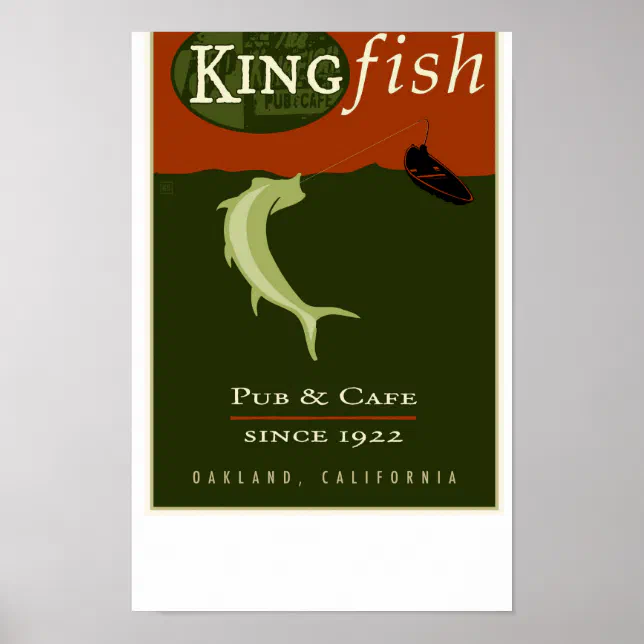 the Kingfish Poster | Zazzle
