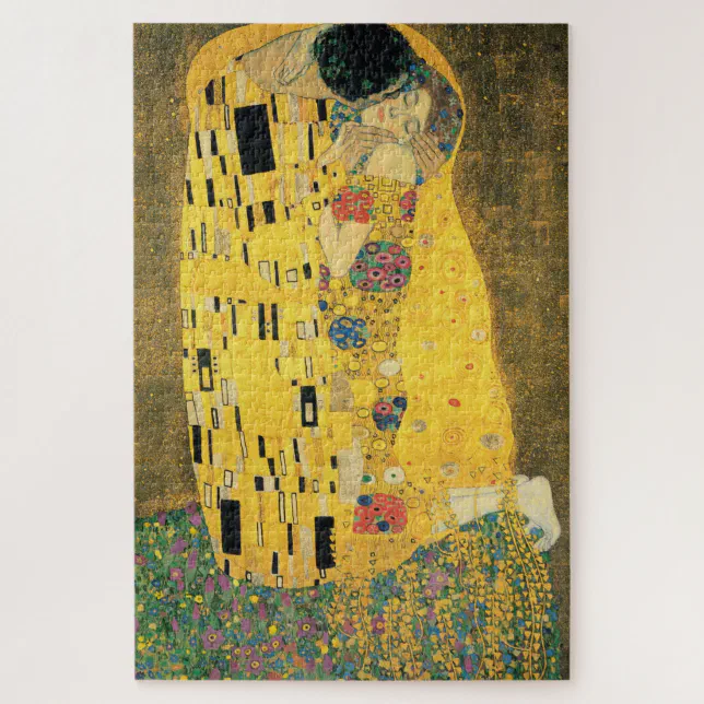 The Kiss by Gustav Klimt Jigsaw Puzzle | Zazzle