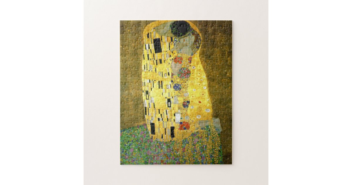 The Kiss ~ Gustav Klimt Jigsaw Puzzle | Zazzle