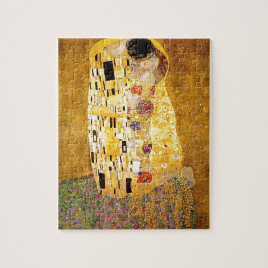 The Kiss Gustav Klimt Jigsaw Puzzle | Zazzle.com