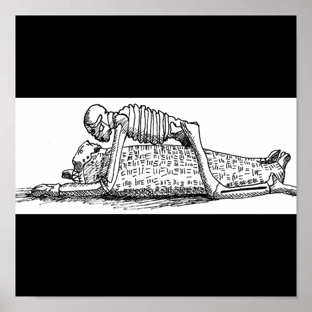 "The Kiss of Death" Poster | Zazzle
