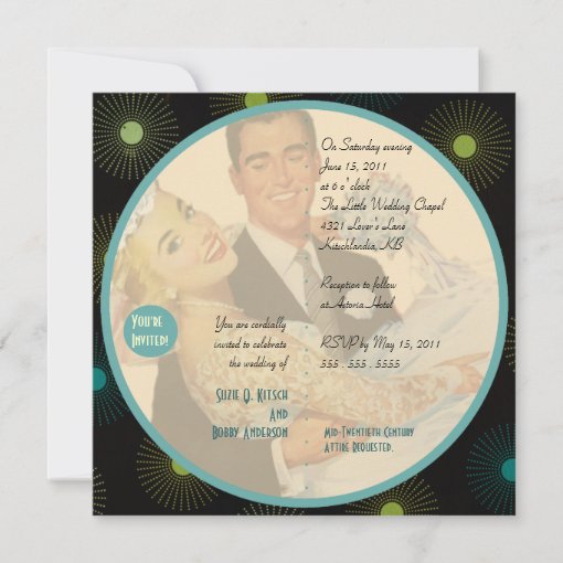 The Kitsch Bitsch : For Better ... Invitation | Zazzle