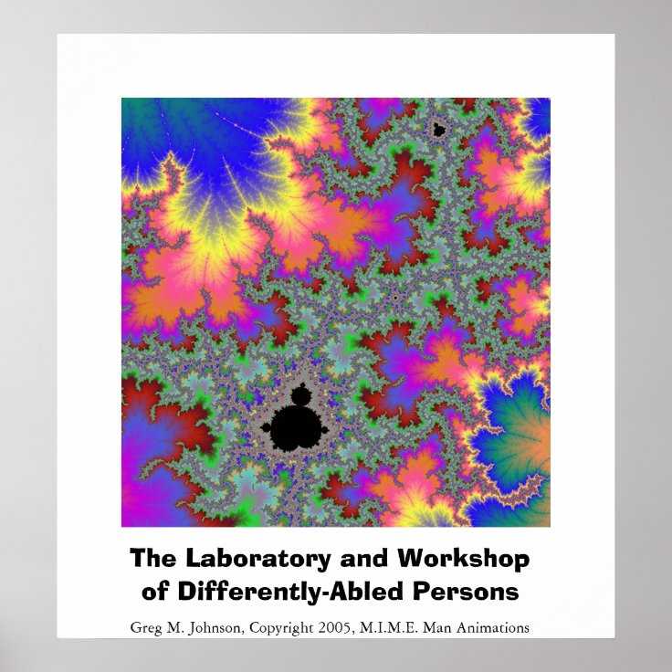 The Laboratory and Workshop of Differently-Abled.. Poster | Zazzle