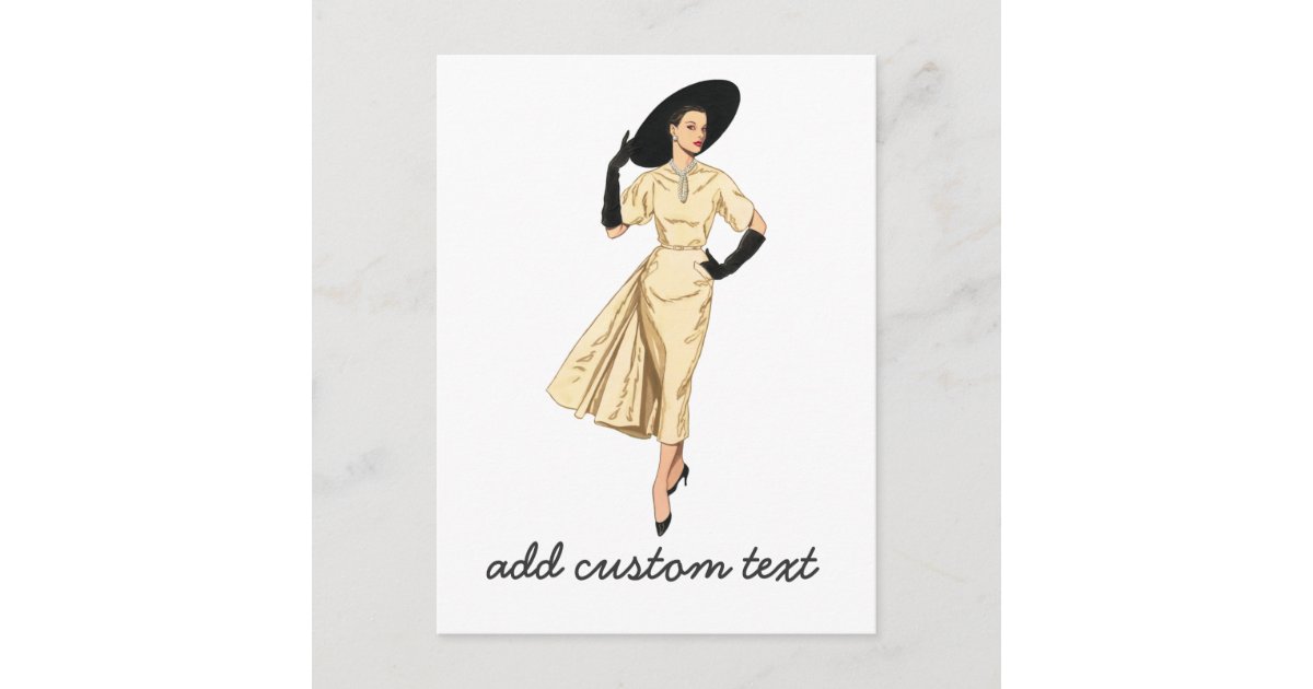 The Ladies who Lunch Postcard | Zazzle