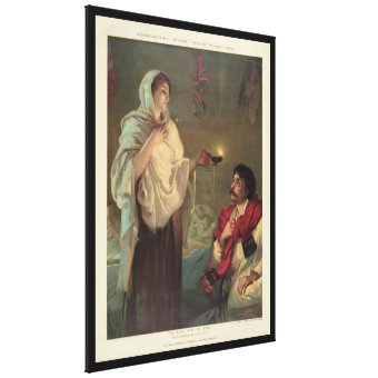 The Lady with the Lamp (Florence Nightingale) Canvas Print | Zazzle