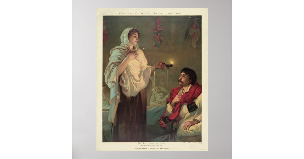 The Lady with the Lamp (Florence Nightingale) Poster | Zazzle