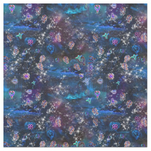 The Language of Light Vibrations Wallpaper roll Fabric | Zazzle