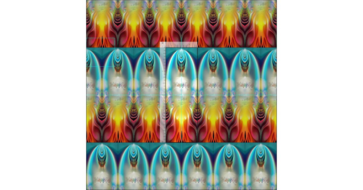 The Language of Light Vibrations Wallpaper roll Fabric | Zazzle