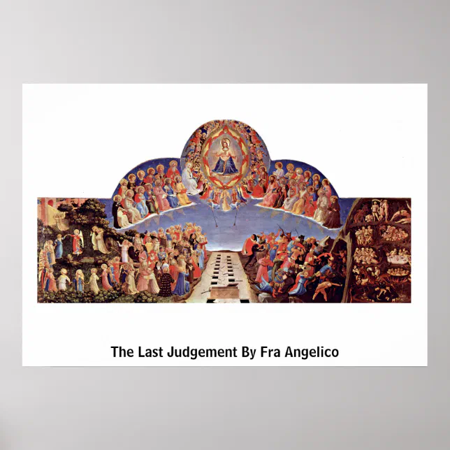 The Last Judgement By Fra Angelico Poster | Zazzle
