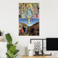 The Last Judgement, central panel from a Triptych Poster | Zazzle