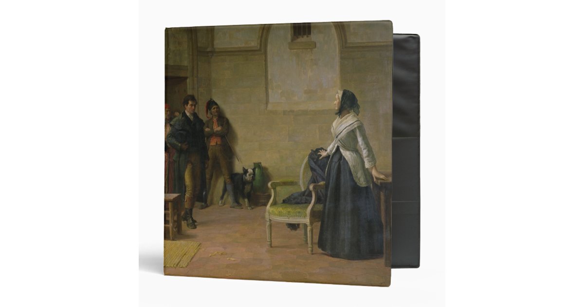 The Last Morning of Marie-Antoinette Binder | Zazzle