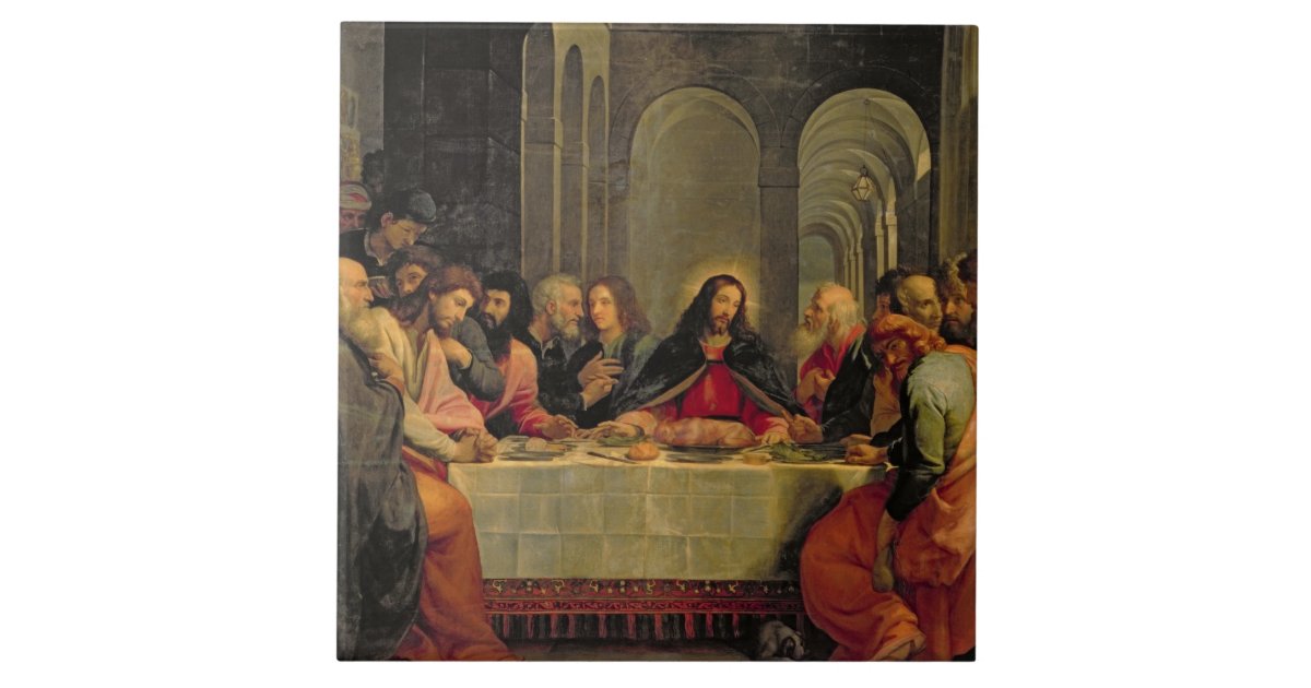 The Last Supper 2 Ceramic Tile | Zazzle