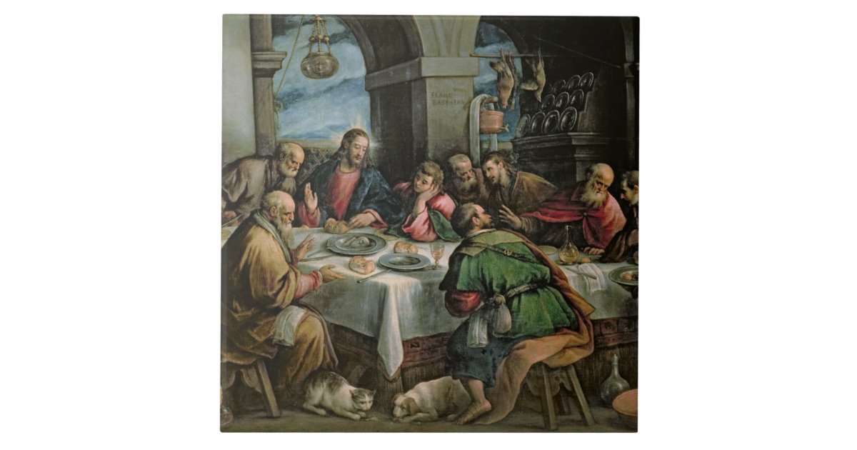 The Last Supper 3 Ceramic Tile | Zazzle