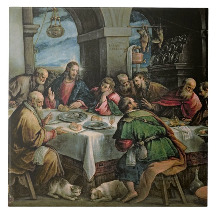 The Last Supper 3 Ceramic Tile | Zazzle