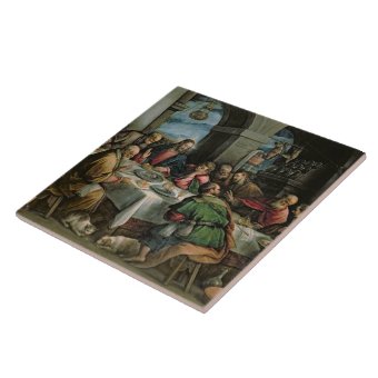 The Last Supper 3 Ceramic Tile | Zazzle