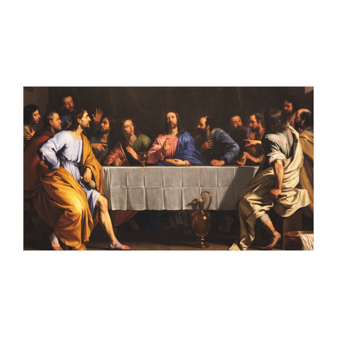 The Last Supper Canvas Print | Zazzle