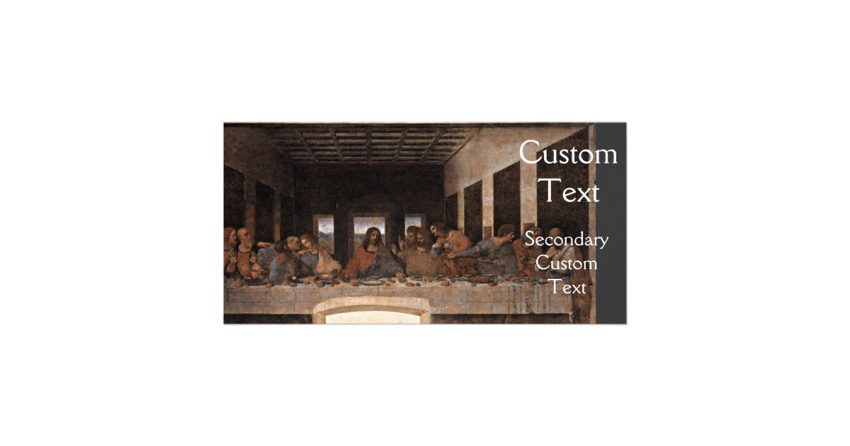 The Last Supper Card | Zazzle
