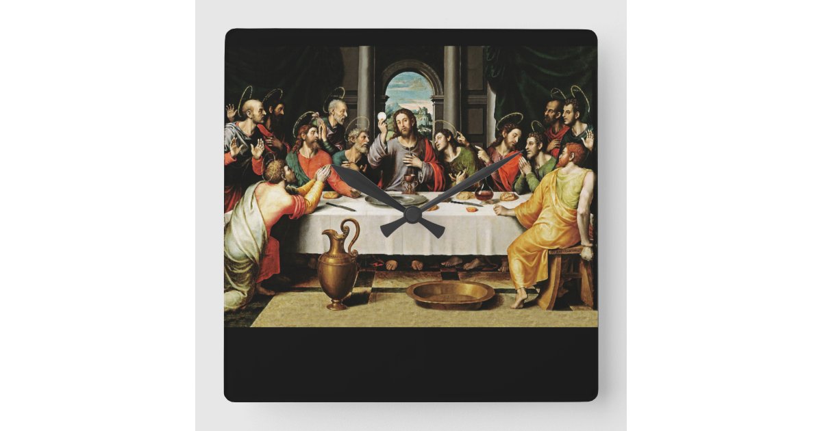 The Last Supper Clock | Zazzle