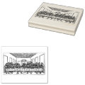 The Last Supper Jesus Apostles Religious Rubber Stamp | Zazzle