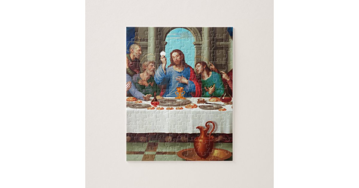 The last supper jigsaw puzzle | Zazzle