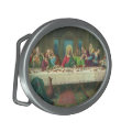 The Last Supper Originally by Leonardo da Vinci Belt Buckle | Zazzle