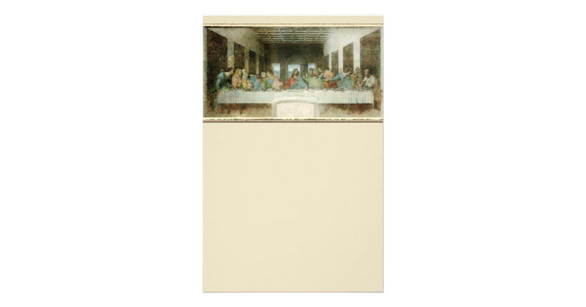 The Last Supper Stationery | Zazzle.com
