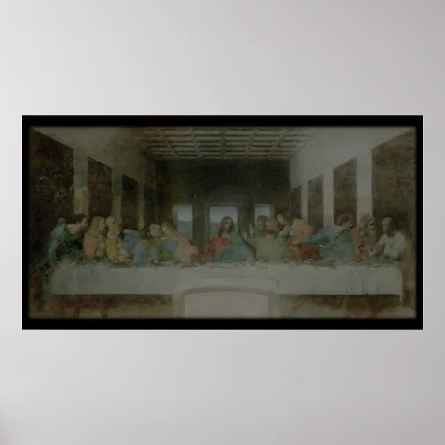 The Last Supper Vintage Poster | Zazzle