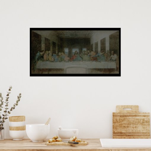 The Last Supper Vintage Poster | Zazzle