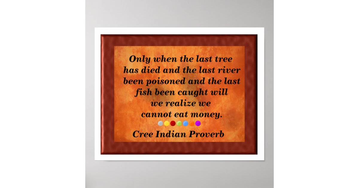 The last tree poster | Zazzle
