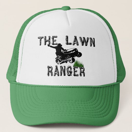 The Lawn Ranger Trucker Hat | Zazzle.com