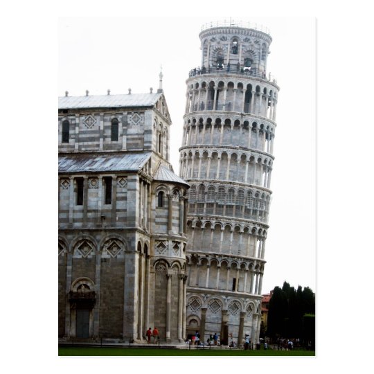 The Leaning tower of Pisa Postcard | Zazzle.com