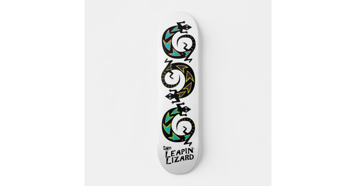 The Leapin' Lizard Skateboard | Zazzle