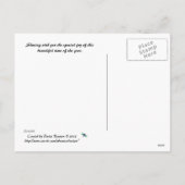 The Legend of the Snowflake Postcard | Zazzle